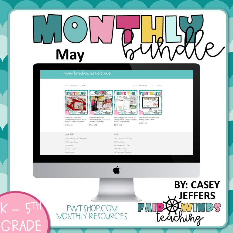 May Teacher Resources – Fair Winds Teaching