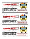 Speeding Ticket - Work Completion/Missing Assignment Reminder – Fair ...