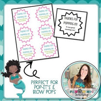 Thanks for POPping in! Back to School Gift Tags – Fair Winds Teaching