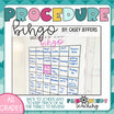 Back to School Procedure BINGO (Editable - Multiple Templates) – Fair ...