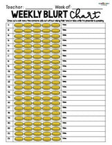 Blurt Chart - Classroom Management System – Fair Winds Teaching