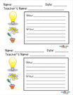 Glow and Grow - Conference Form – Fair Winds Teaching