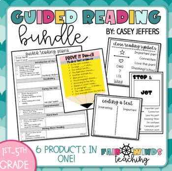 Guided Reading Resource Bundle – Fair Winds Teaching