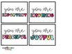 YOU ARE Door Decor (Affirmation Wall/Mirror) – Fair Winds Teaching