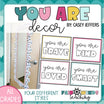 YOU ARE Door Decor (Affirmation Wall/Mirror) – Fair Winds Teaching